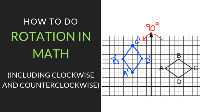 Rotation Rules Examples And Worksheets Rotation Rules Examples And Worksheets