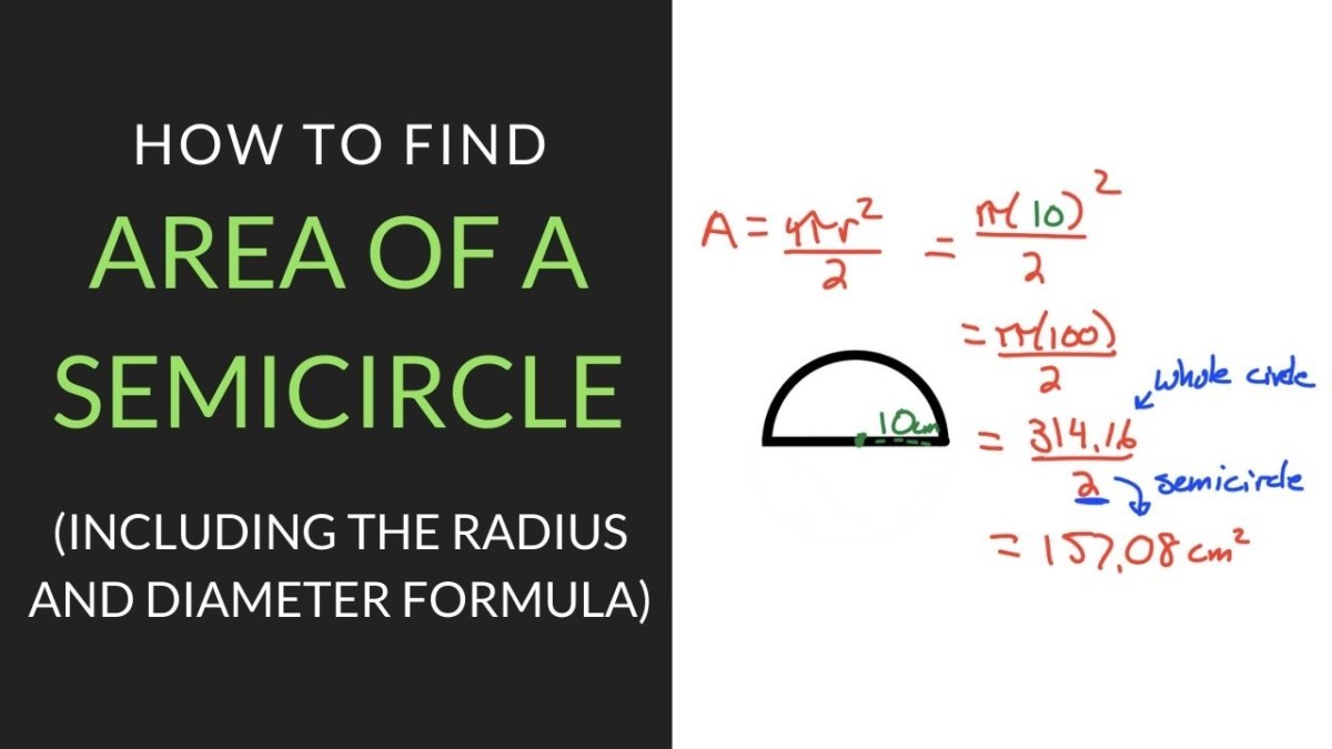 Area of a semicircle calculator store