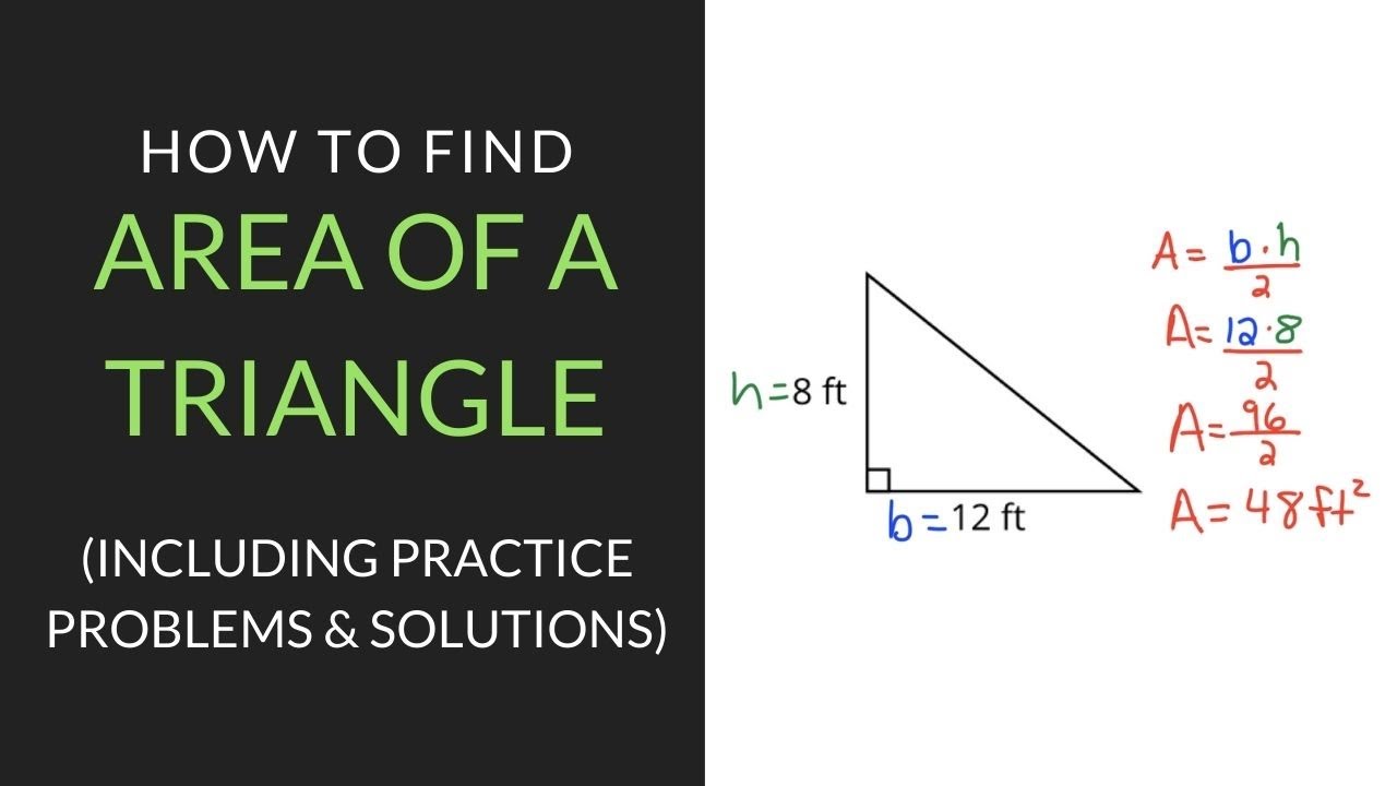 Area Of Triangle Trigonometry